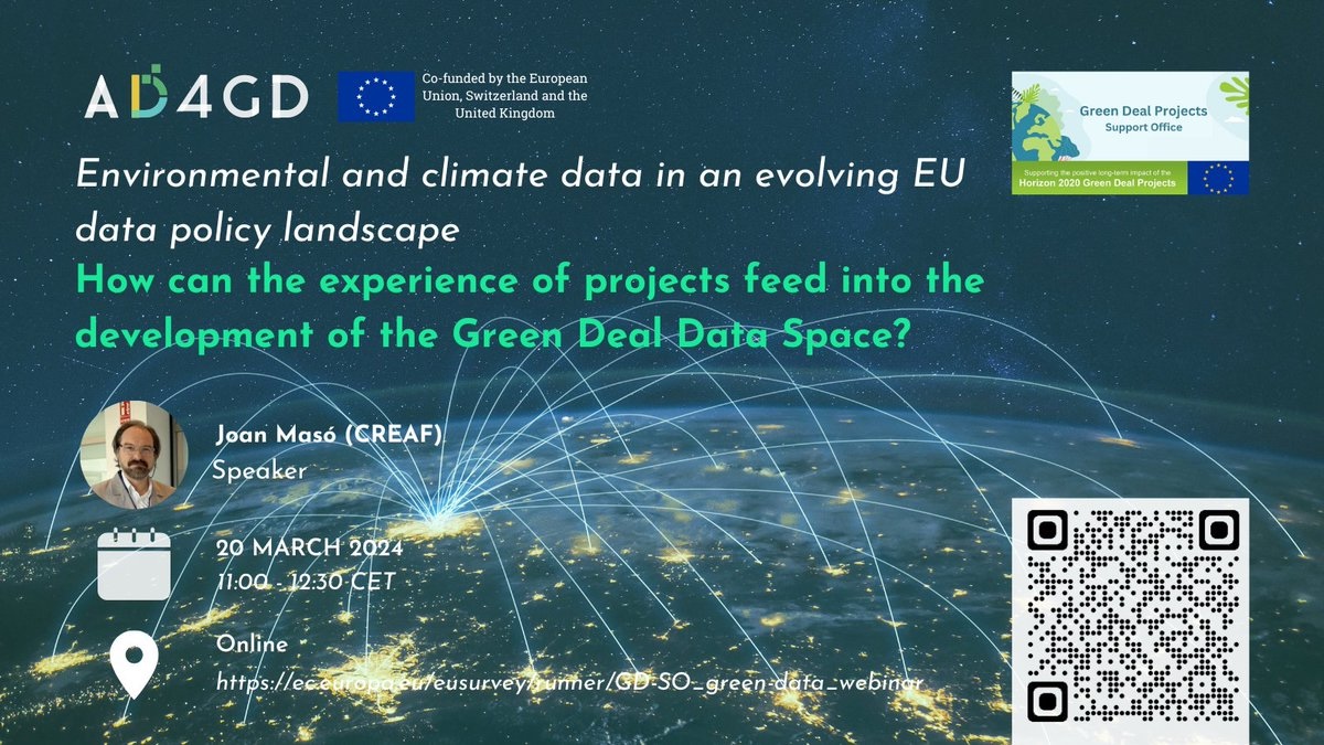 GD-SO webinar: Environmental and climate data in an evolving EU data ...
